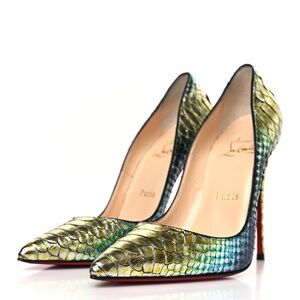 Christian Louboutin | Shoes | Christian Louboutin Python So Kate ...